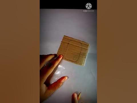 how to make YouTube logo with cardboard - YouTube