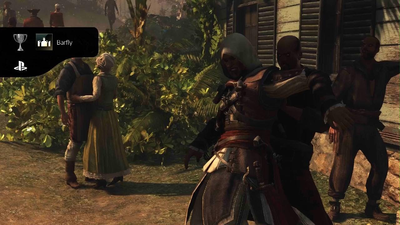 Assassin's Creed black flag barfly trophy - YouTube