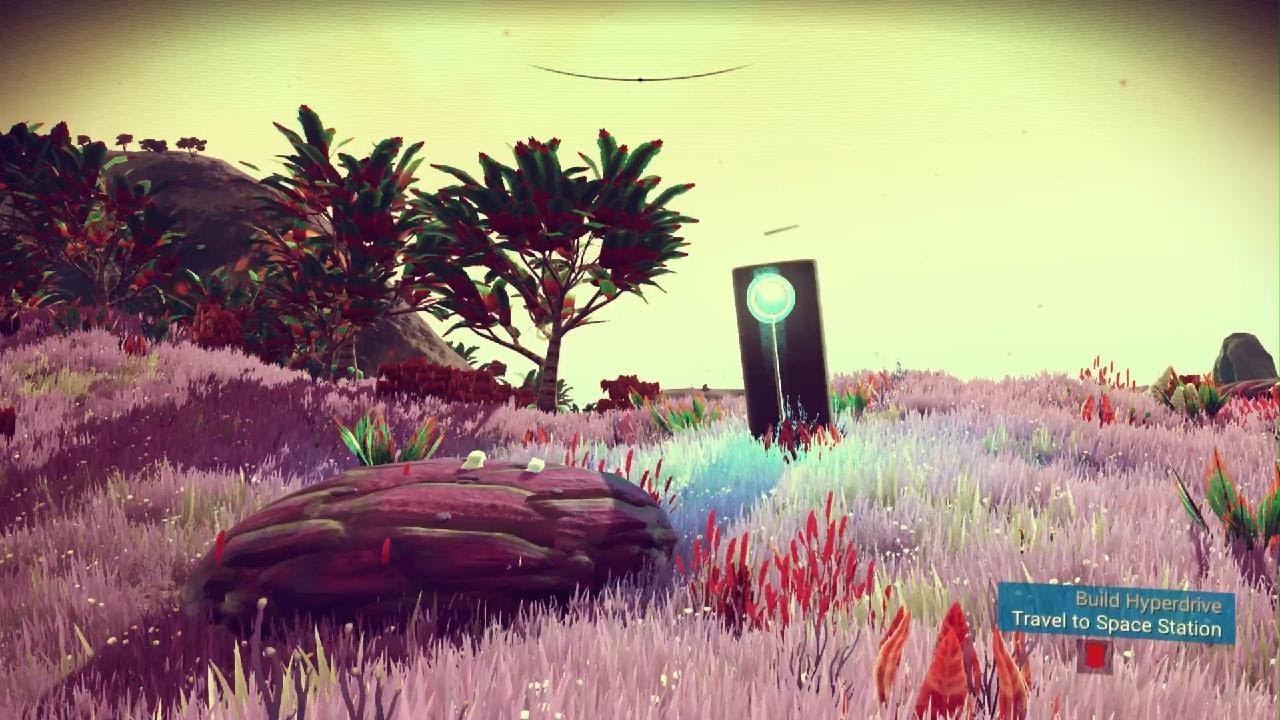 No Man's Sky Version 1.0 - Exploring New Worlds Pink Paradise Planet ...