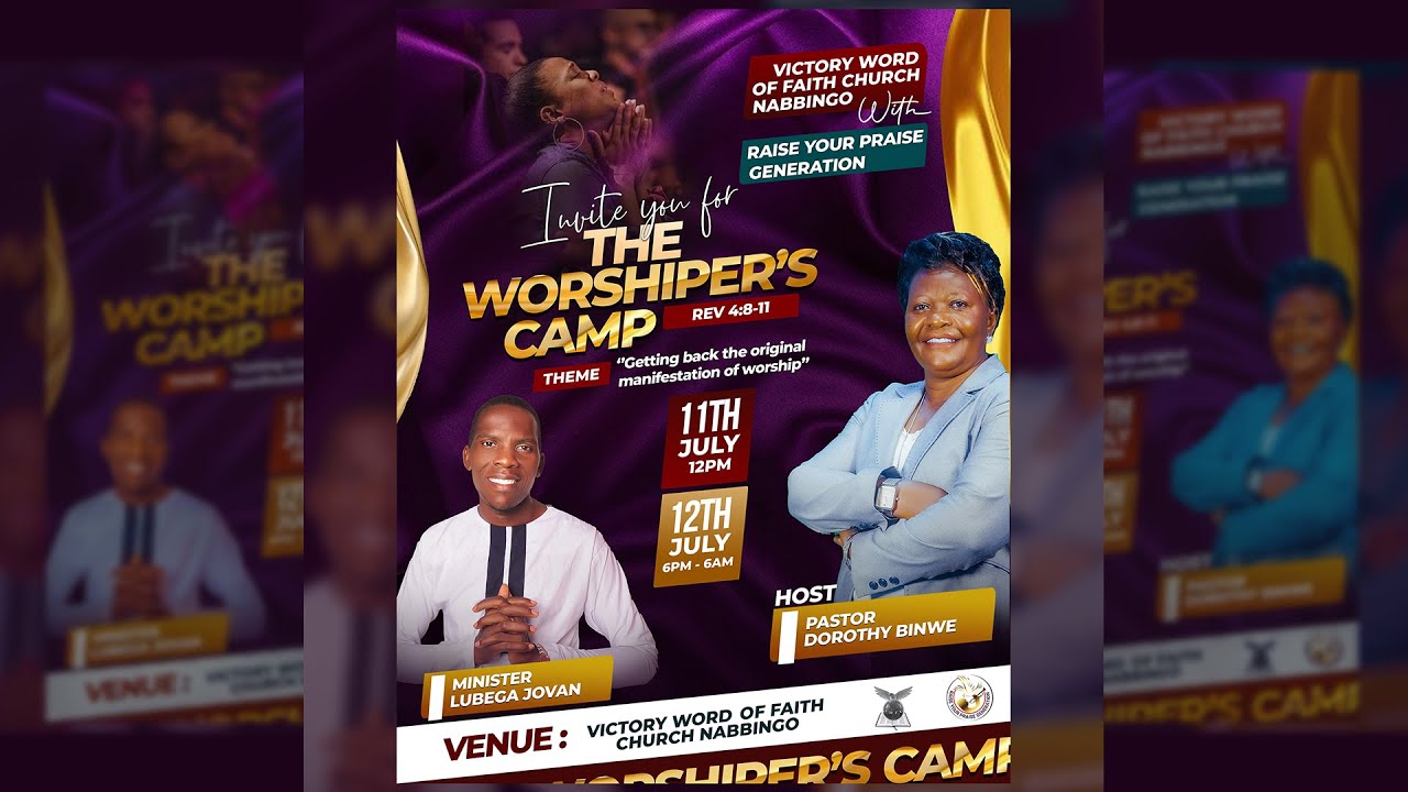 WORSHIPPERS CAMP BY RAISE YOUR PRAISE GENERATION - YouTube
