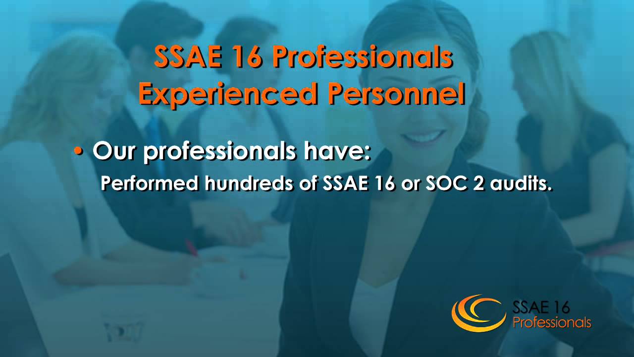 About our Firm - SSAE 16 Professionals (Our Past) - YouTube