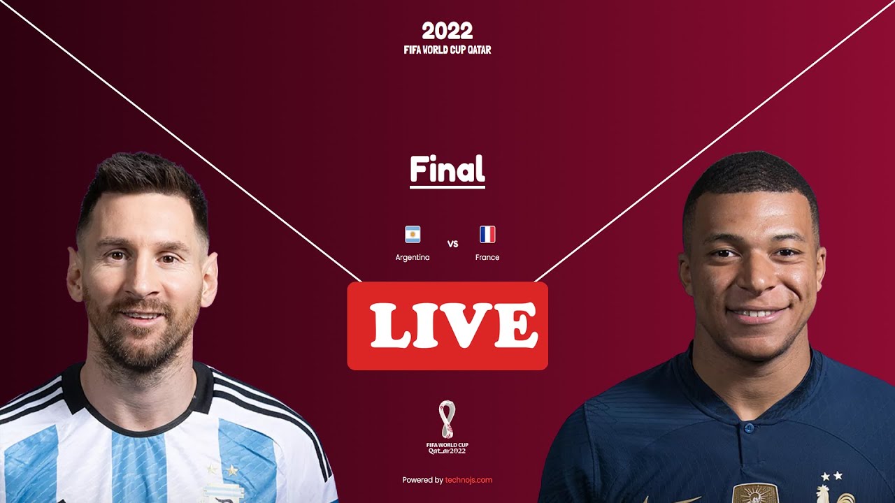 FIFA World Cup Qatar 2022 Final | Argentina vs France | Live Scores ...