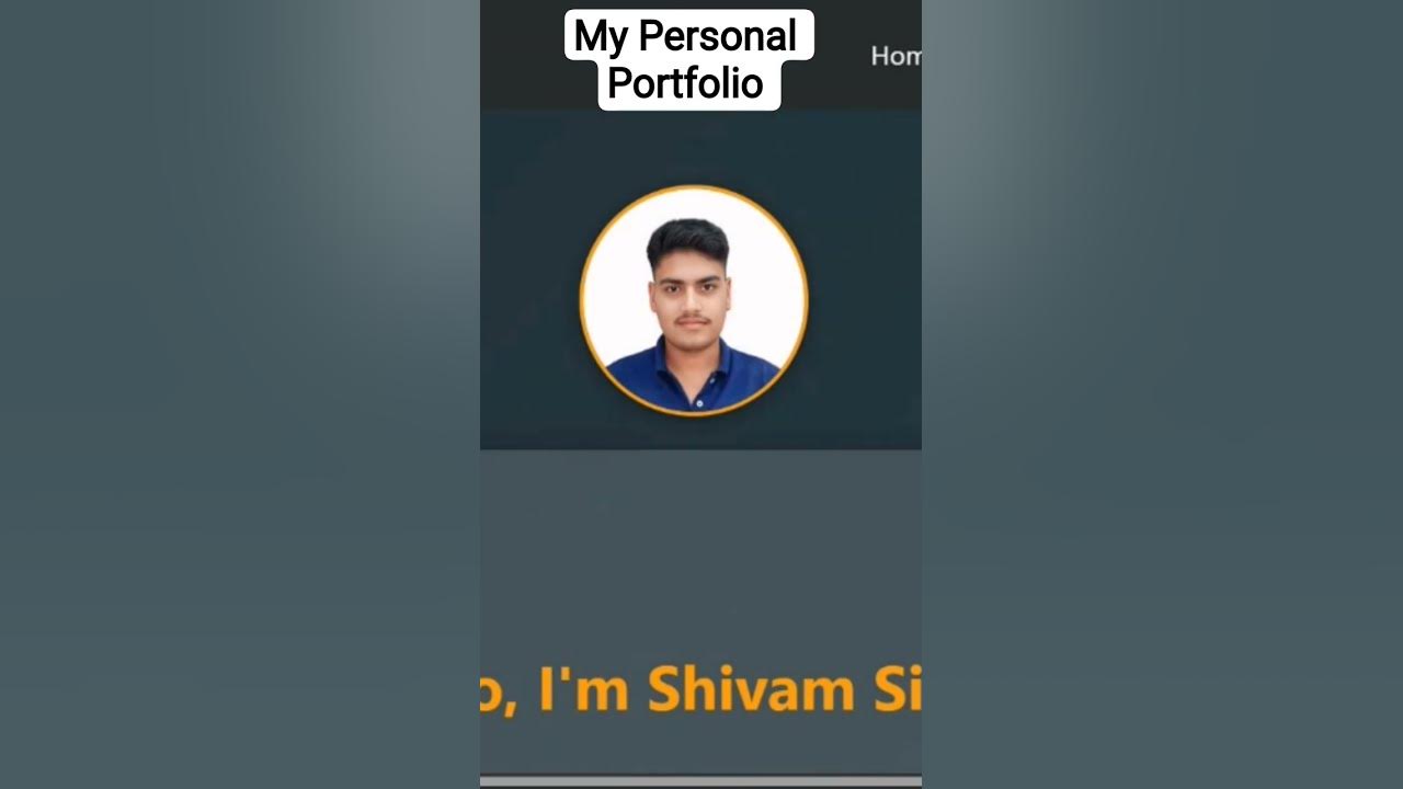 My Personal Portfolio Website|#shorts | #reels || #html #css #javascript |#coding |# ...