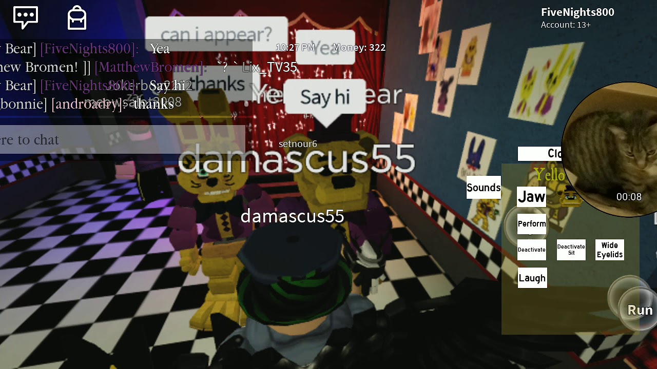 Glitch in Freddy Blockbears In Roblox - YouTube