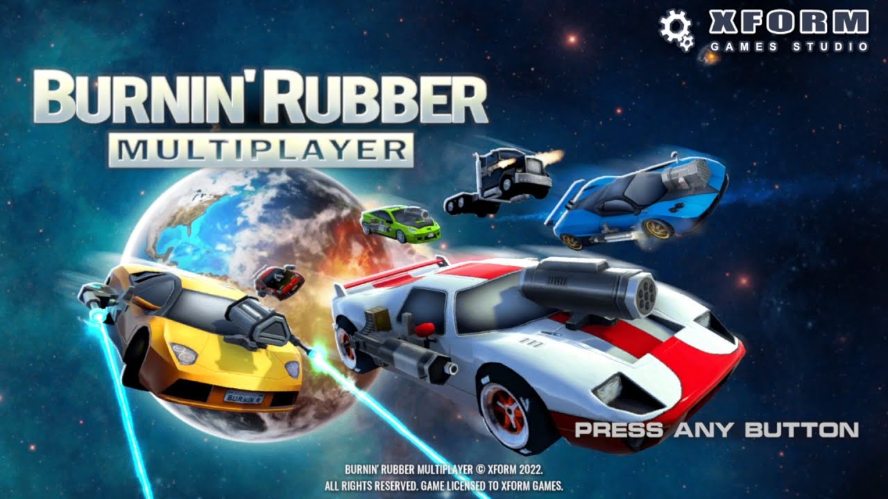 Burnin' Rubber Multiplayer - Gameplay on the five maps - YouTube
