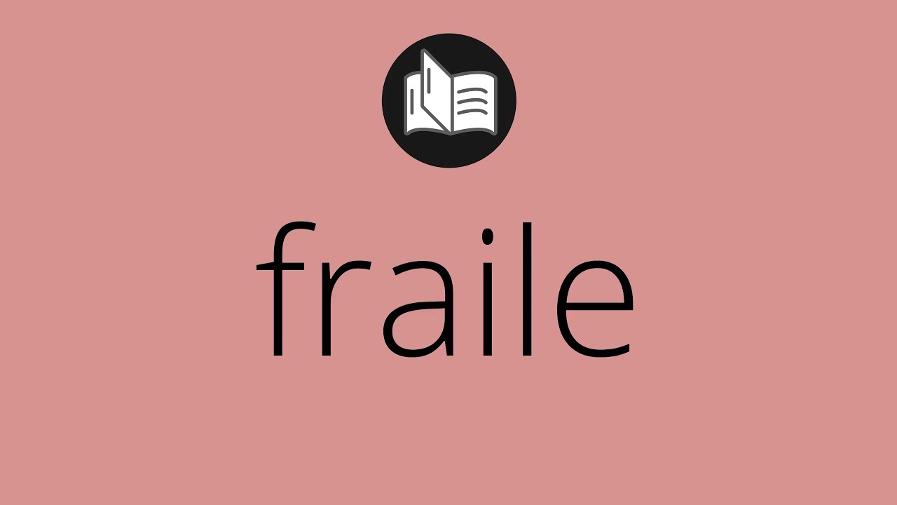 Que significa FRAILE • fraile SIGNIFICADO • fraile DEFINICIÓN • Que es ...