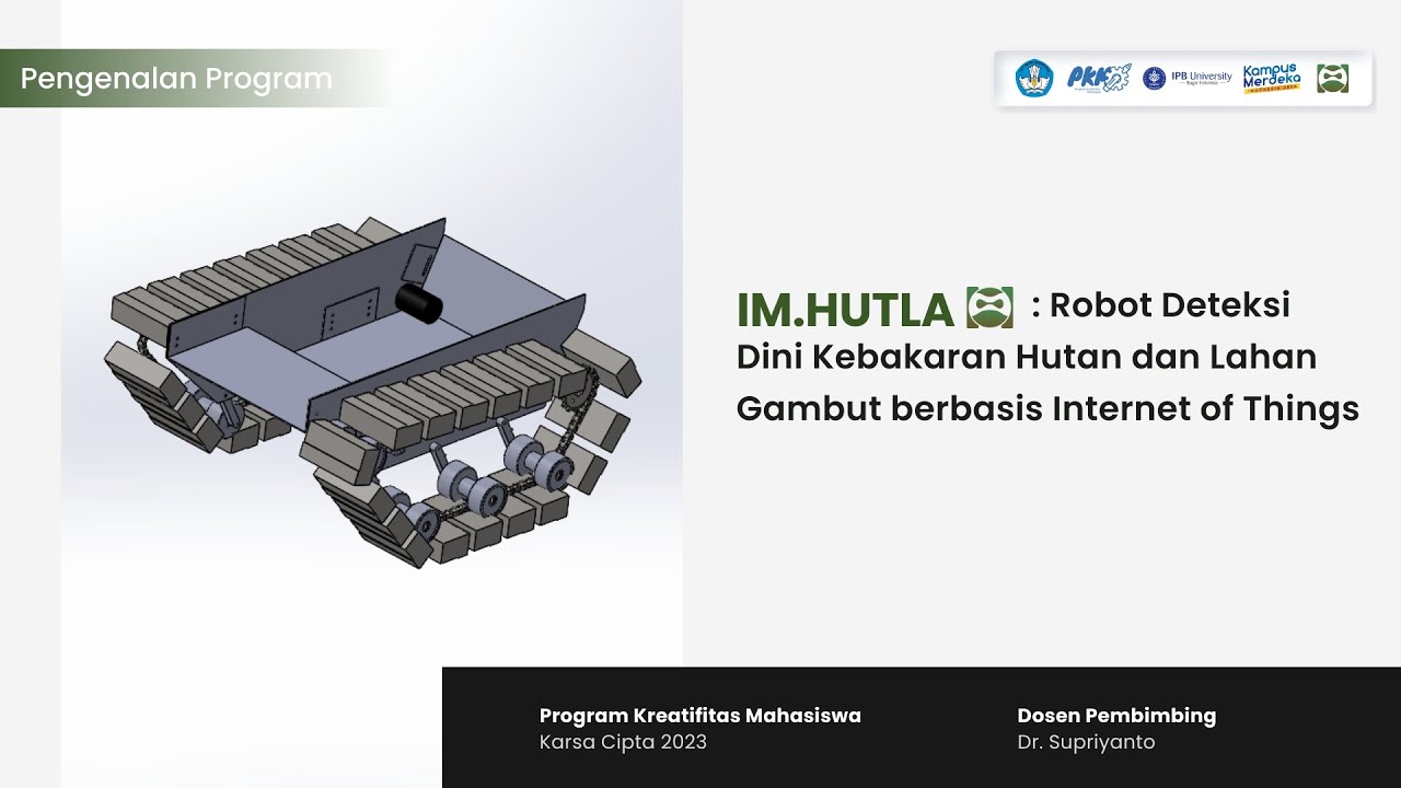 IM-HutLa : Robot Deteksi Dini Karhutla Gambut berbasis Internet of ...