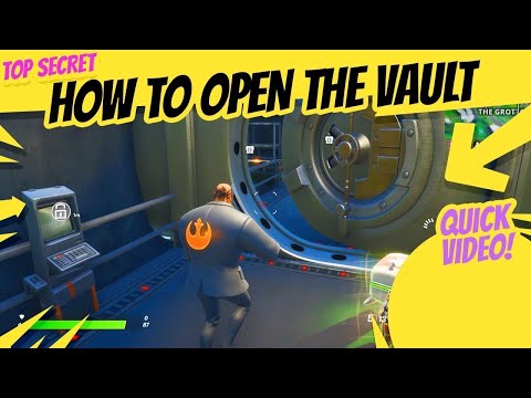First Vault Secret Code! - Creative Hub Secret - How To Open The First Vault Hub - Rawxbee