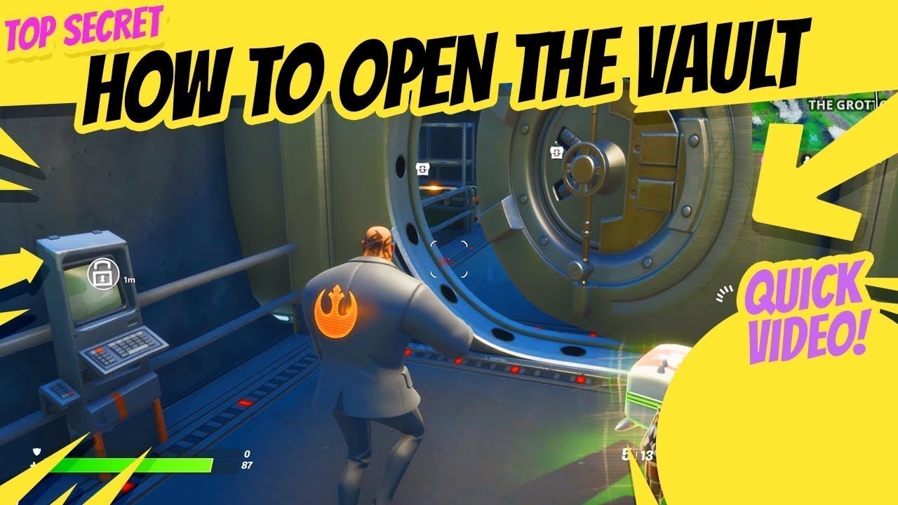 First Vault Secret Code! - Creative Hub Secret - How To Open The First ...