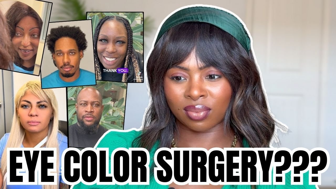 Reacting to Eye Color Changing Surgery - YouTube