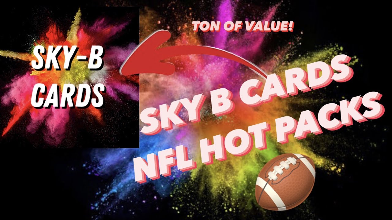 @skybcards NFL HOT PACKS REVIEW! LOADED - YouTube