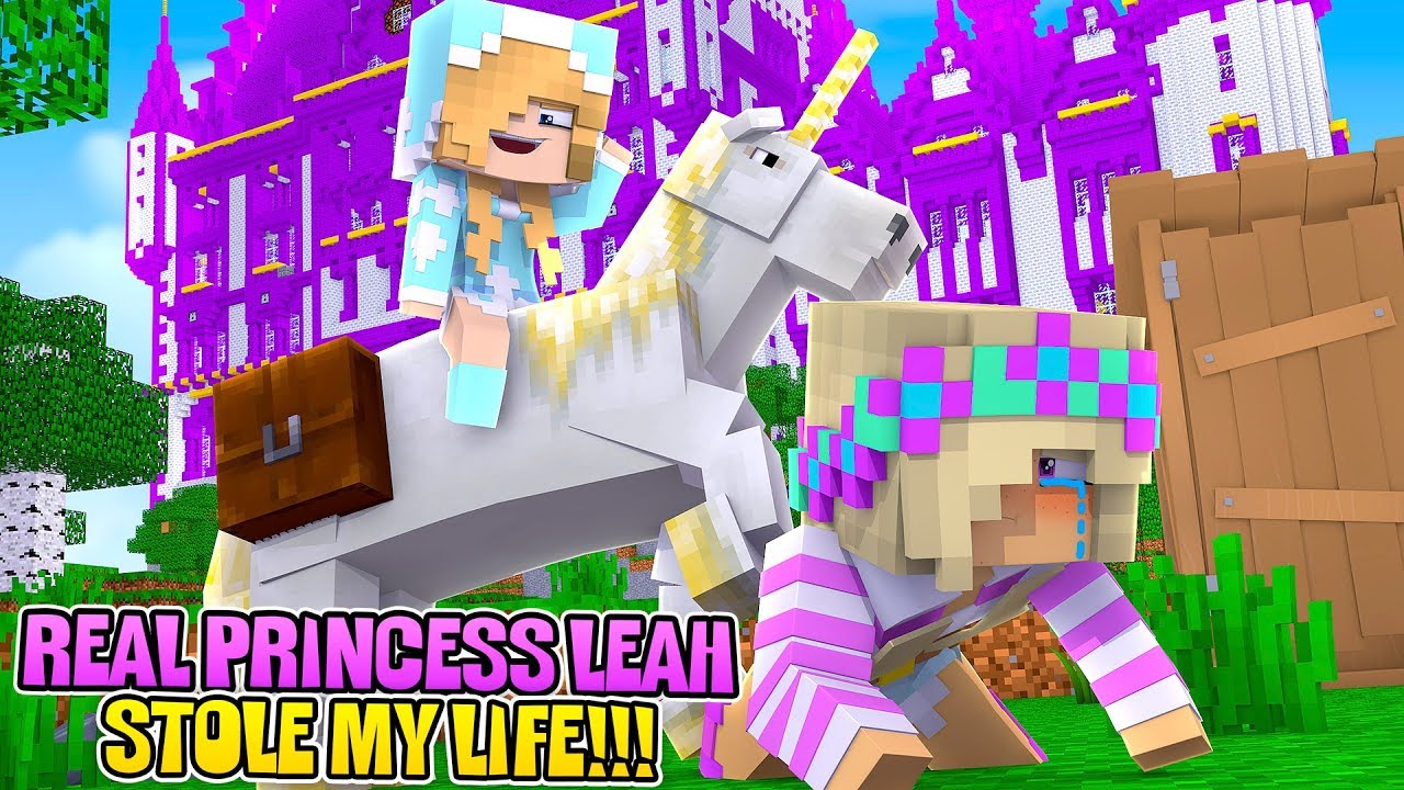 Minecraft LITTLE DONNY'S REAL SISTER STOLE MY LIFE!!!- Donny & Leah ...