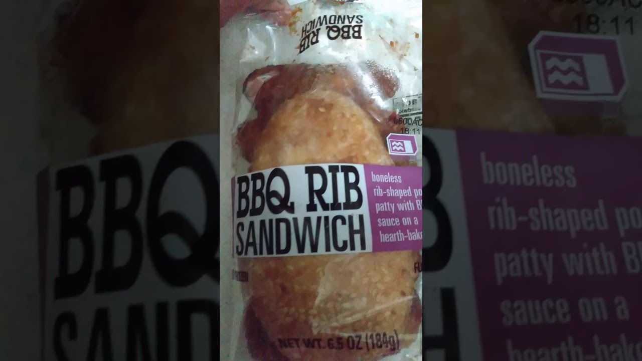 BBQ Rib Sandwich - YouTube