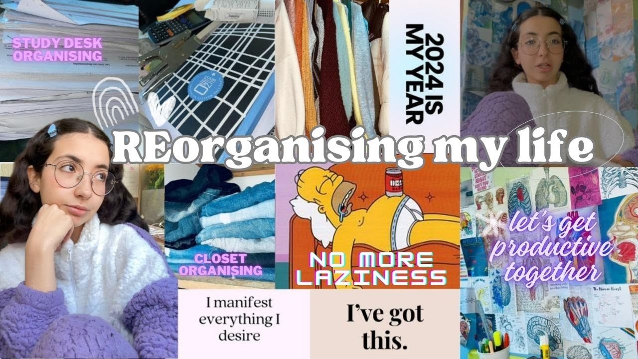 REorganising my life (closet and study desk organising…)let's get ...
