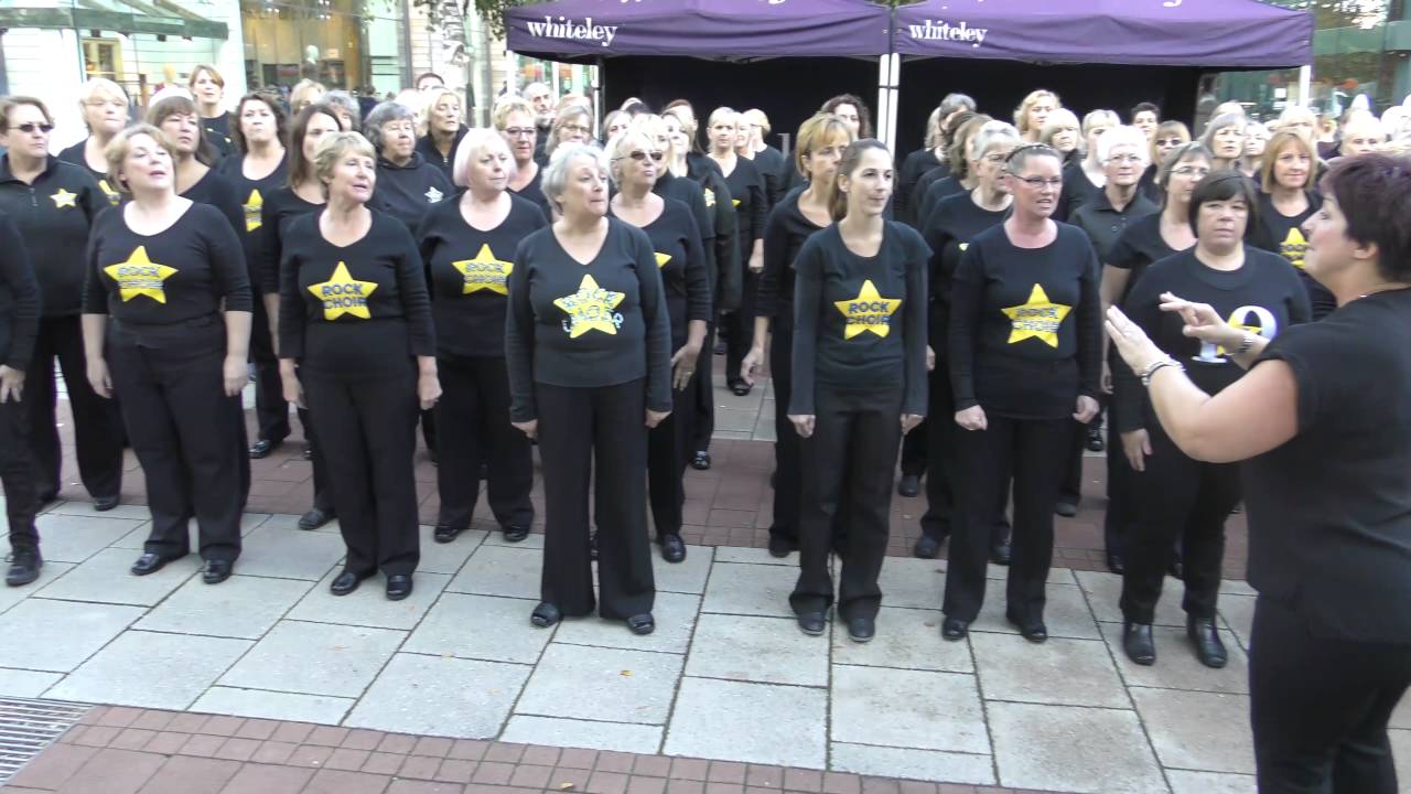 Rock Choir Whiteley 2016 - somebody to love - YouTube