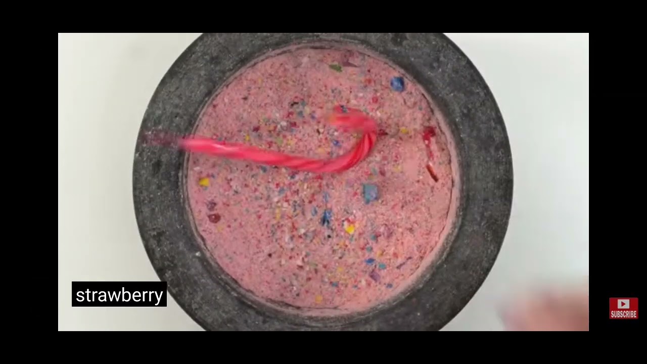 EXTREME Candy Cane Face Mask - YouTube