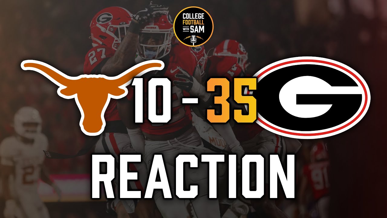Texas vs Georgia Instant Reaction & Takeaways - YouTube