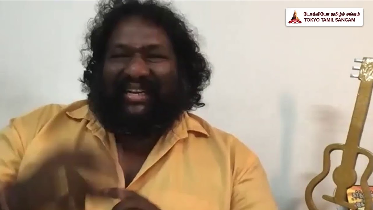 Music Director Srikanth Deva Getting blessings from Gangai Amaran on ...