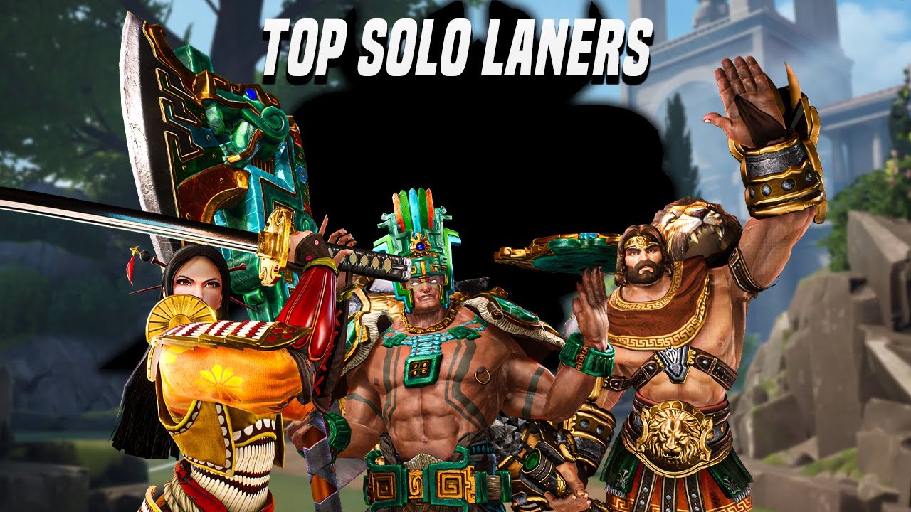 TOP 5 SOLOS WITH THEIR BUILDS IN SMITE 2 - YouTube