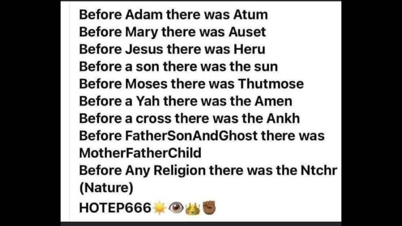 The Paut Neteru - The Khemitik Tree of Life 1 - YouTube