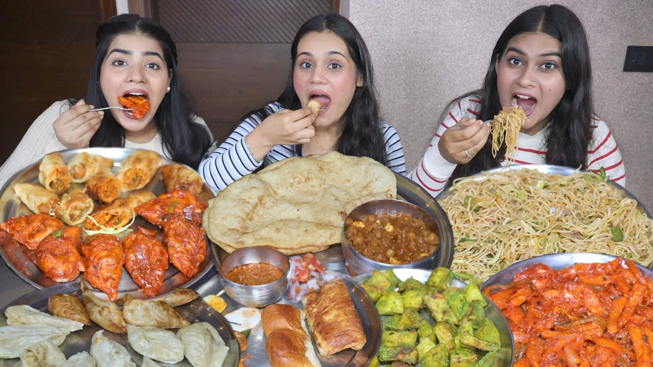 Spicy Momos, Paneer Momos, Chole Bhature, Spring Roll, Noodles, Aloo ...