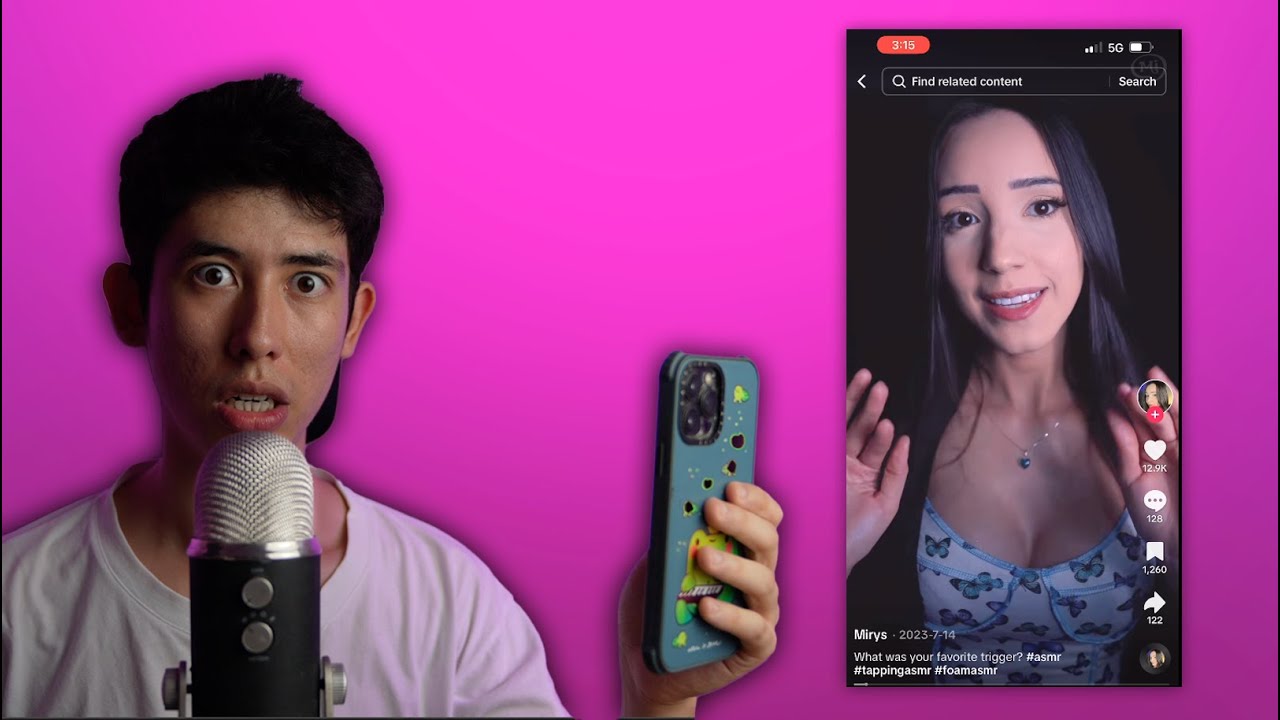 ASMRtist reacts to sus Tiktok ASMR... - YouTube