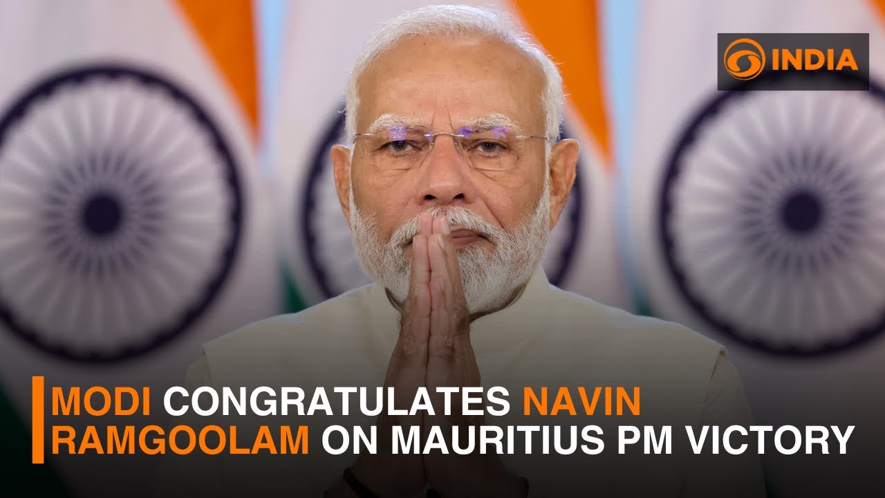 PM Modi congratulates Navin Ramgoolam & other updates | DD India News ...