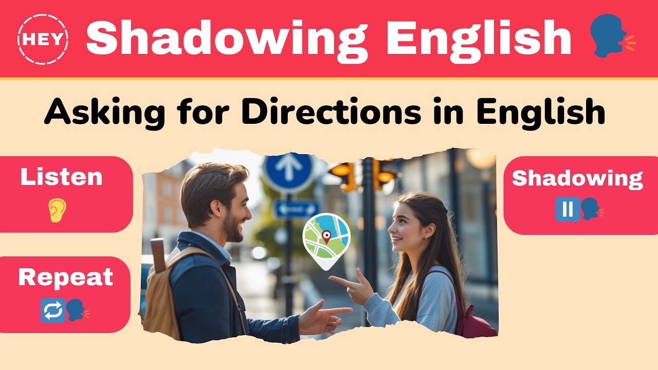 Asking for Directions in English | Everyday Conversation for English ...