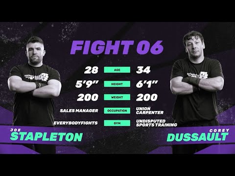 Joe Stapleton vs Corey Dussault - Rock 'N Rumble XIV - Haymakers for Hope - YouTube