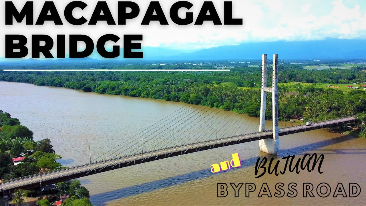 [4K] MACAPAGAL BRIDGE and Butuan Bypass Road: CINEMATIC AERIAL DRONE in ...