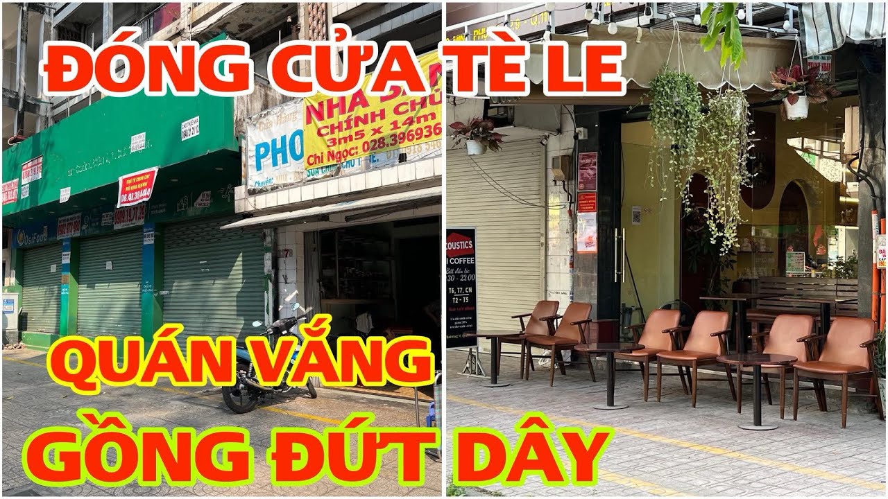ĐÓNG CỬA TÈ LE QUÁN VẮNG KHÁCH GỒNG ĐỨT DÂY - YouTube