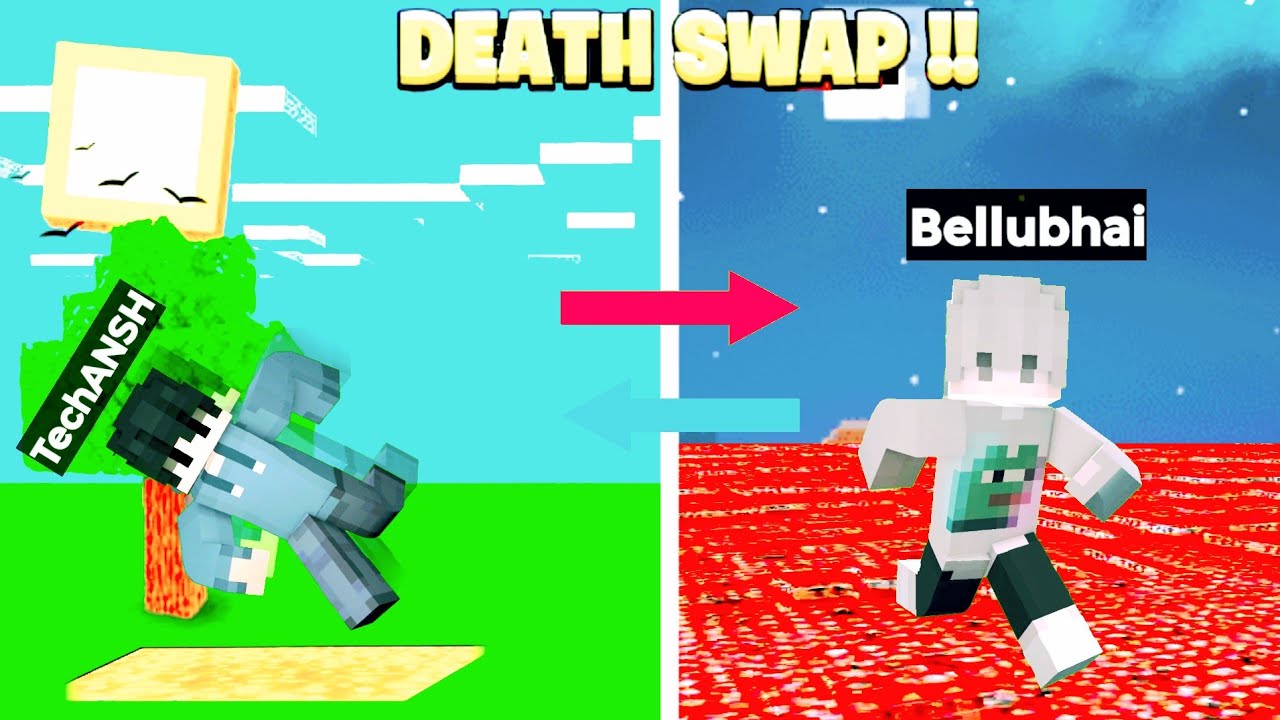DEATH SWAP Chaos in Minecraft! - YouTube