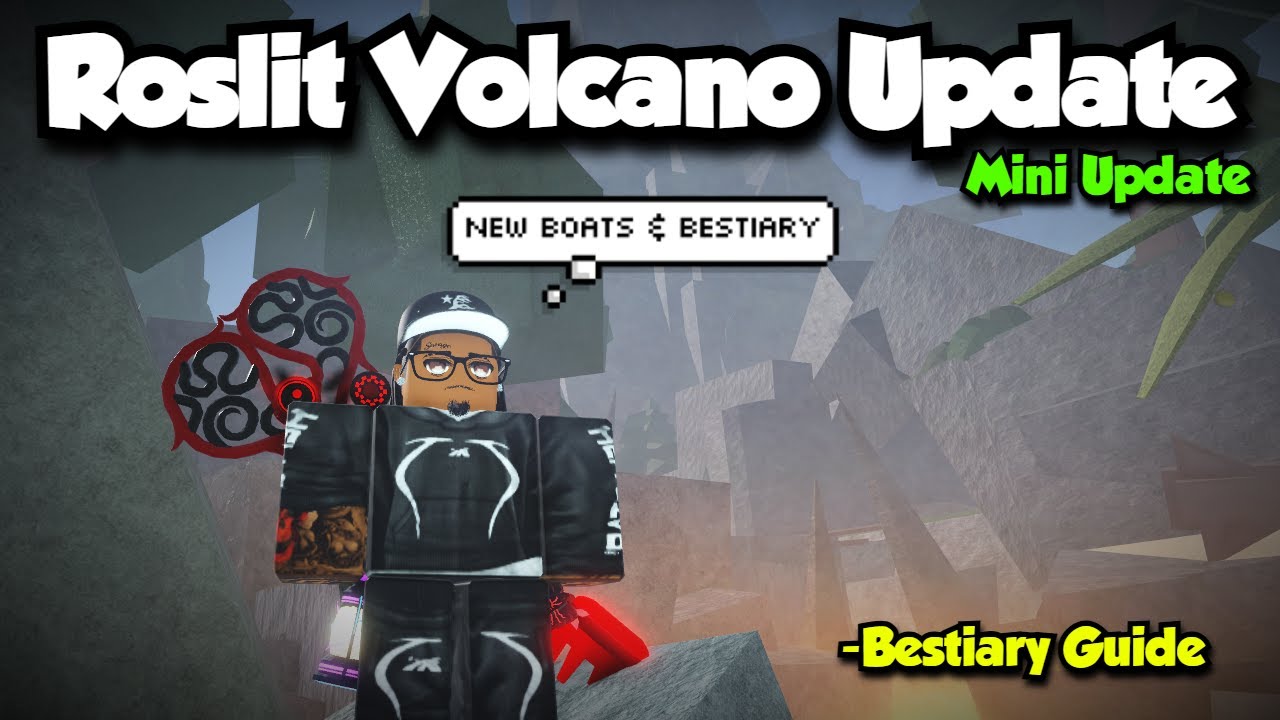 The NEW Roslit Volcano Update In Fisch! (Mini Update) | Roblox - YouTube