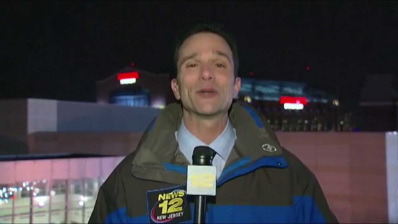 News 12 New Jersey's Bryan DeNovellis Live sportscast from Super Bowl ...