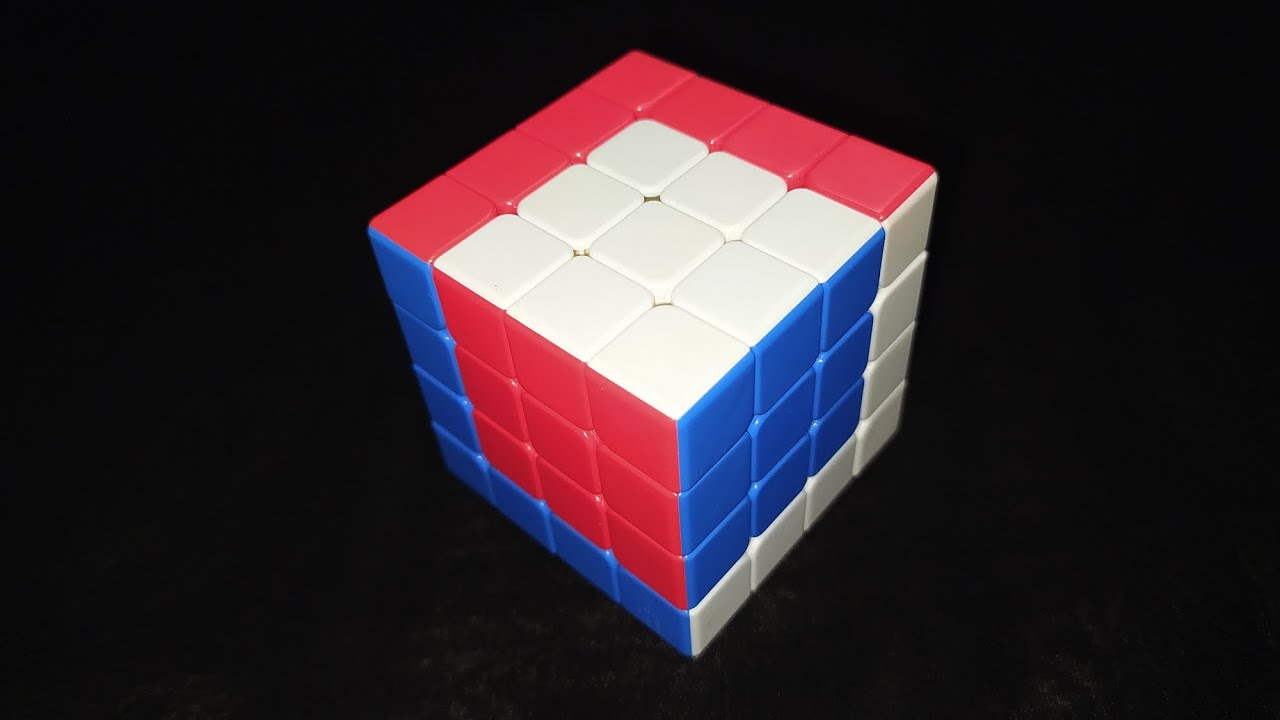 It's for . slow tutorial. 4x4 cube pattern - YouTube