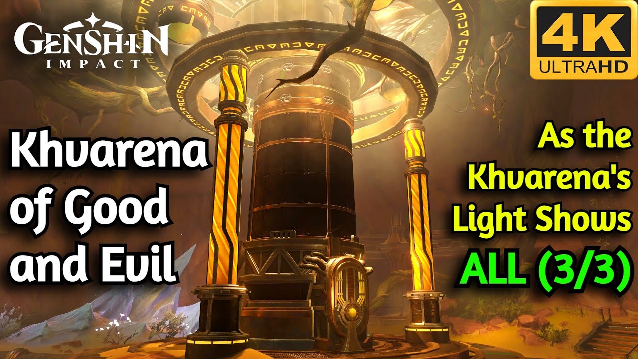 Genshin Impact:Khvarena of Good and Evil: As the Khvarena's Light Shows ...