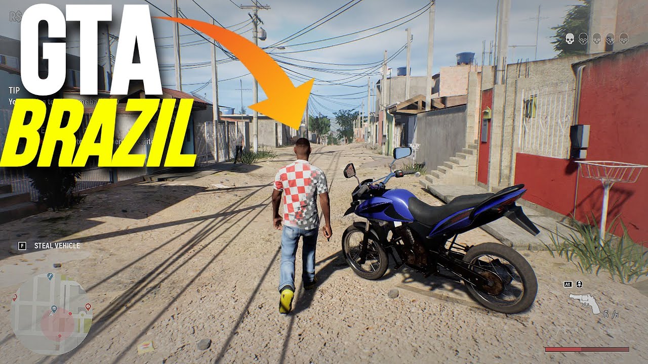 Gta 6 in Brazil | 171 PC Gameplay - YouTube