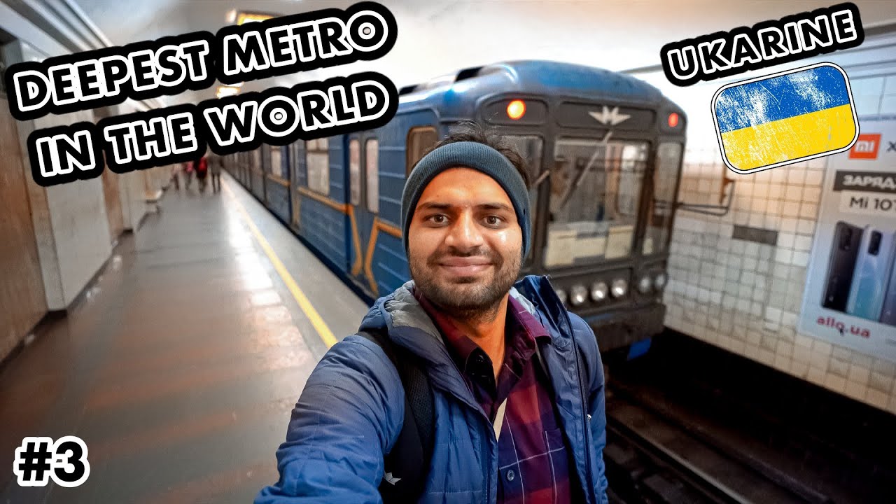 DEEPEST METRO STATION IN THE WORLD?? KYIV, UKRAINE - YouTube