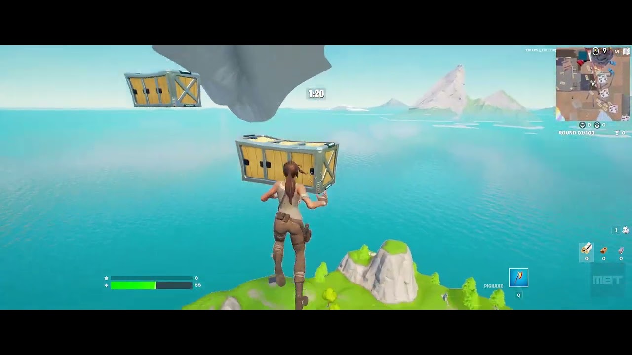 FORTNITE 🔥ONLY UP☝️EASY - FULL WALKTHROUGH - MAP CODE: 2722-4573-2681 ...