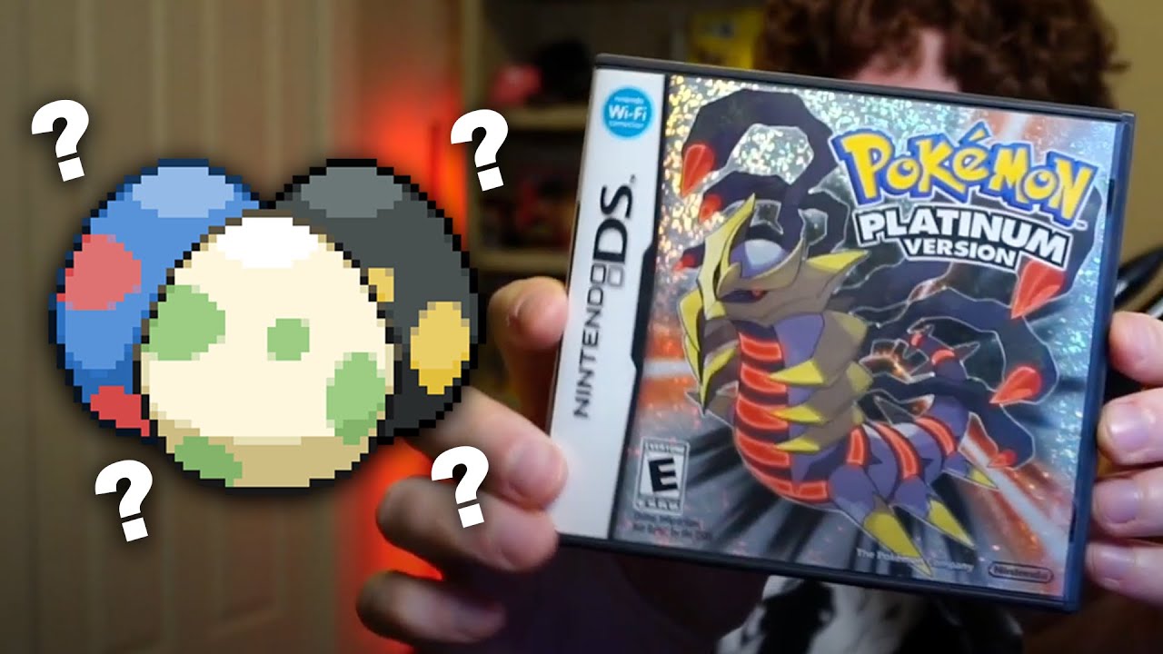 What's inside this Pokémon Platinum save file? - YouTube
