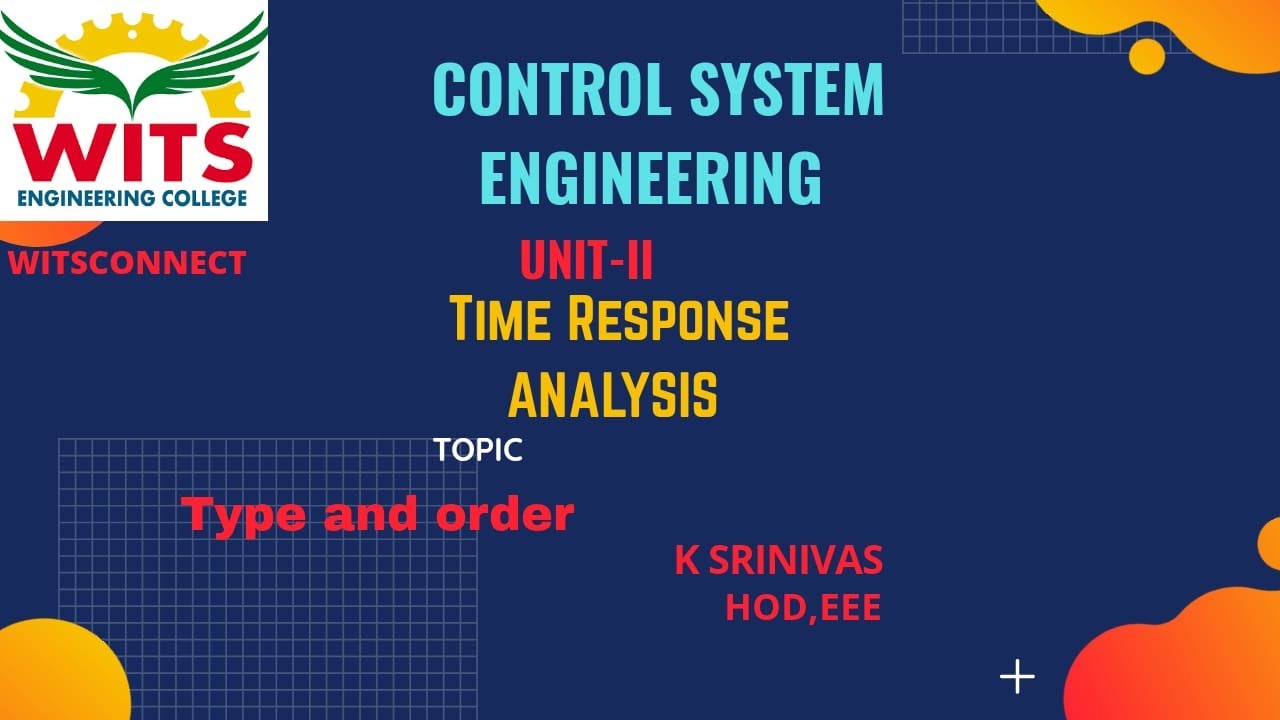 control system//type and order//witsconnect - YouTube