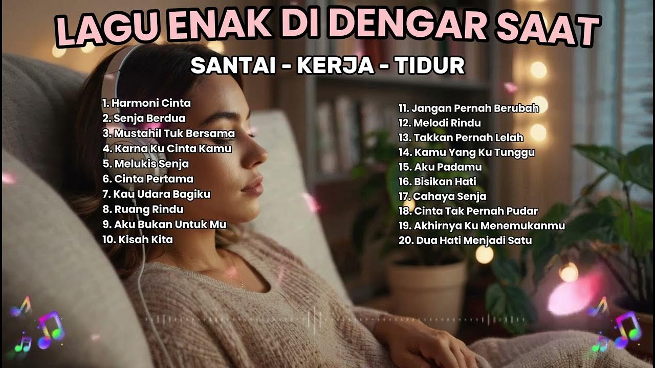 Lagu Enak Didengar Saat Santai & Kerja & Tidur 🏆 Lagu Pop Indonesia Terpopuler 2024 - YouTube