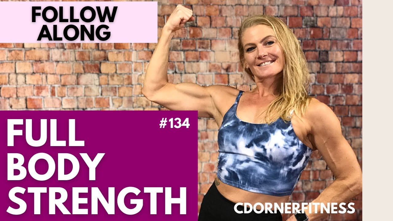 1 Hour FULL BODY at home WORKOUT With NO jumping - YouTube