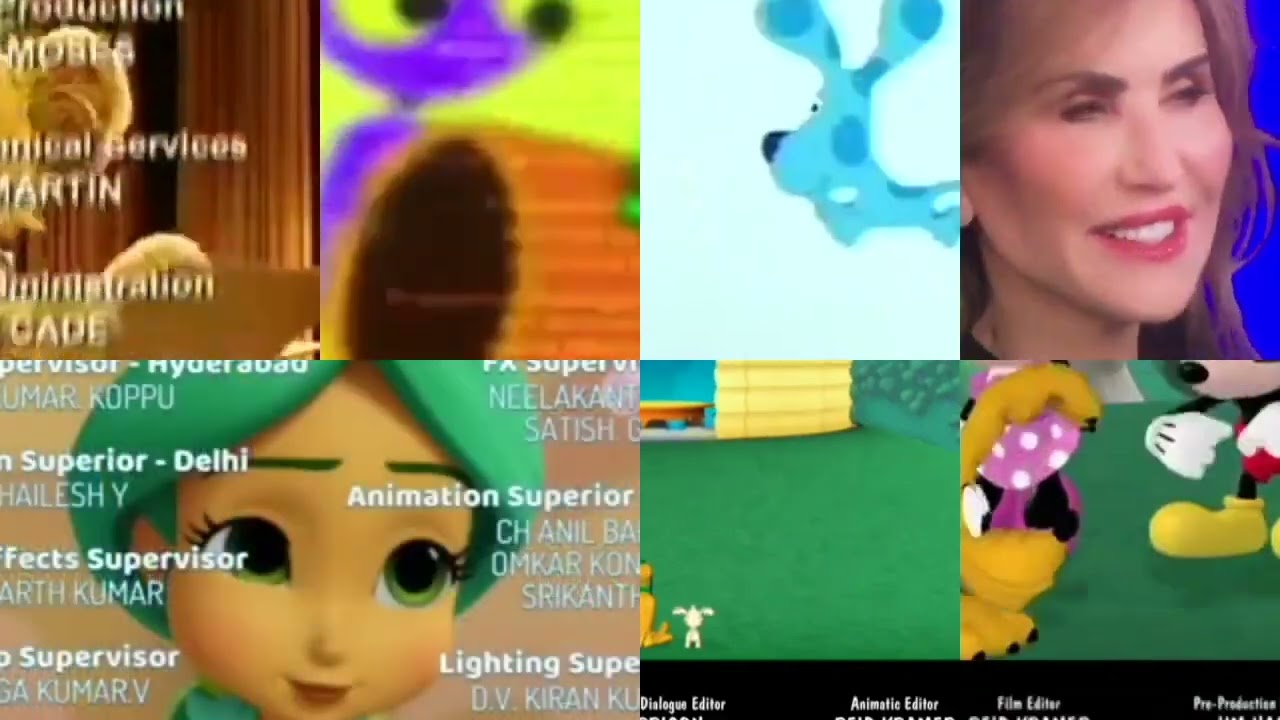 Between The Lions, Big Bag, Blue's Clues, Dr Phil, MMC, Rainbow Rangers ...