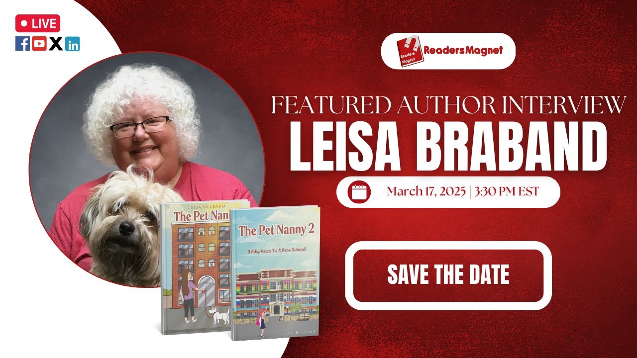 ReadersMagnet | Author Interview with Leisa Braband - YouTube