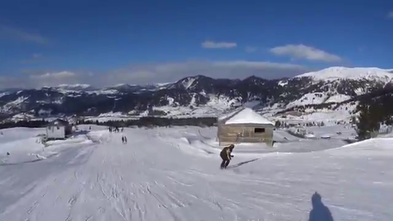 Goderdzi ski resort winter trip - YouTube