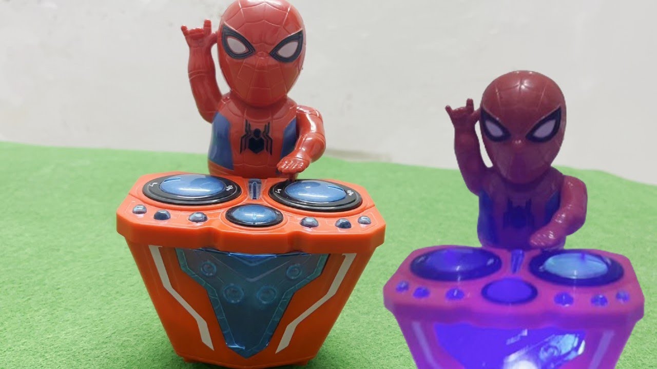 Spiderman Toys | DJ Spiderman | DJ Dancing Spiderman Toy | Latest ...