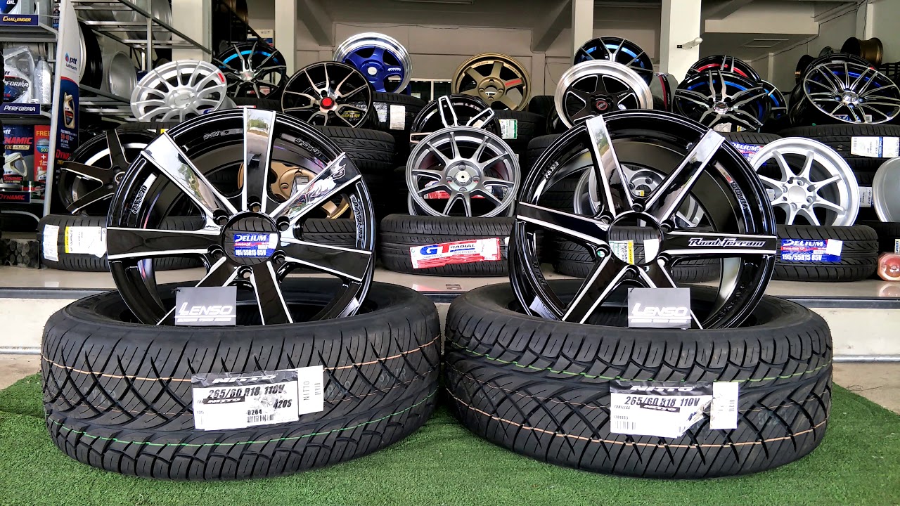 LENSO. RTG. RTH NITTO 420S 265/60R18 - YouTube