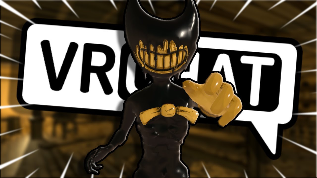 Bendy And The Ink Machine (VRChat Jump-Scare Moments)! - YouTube