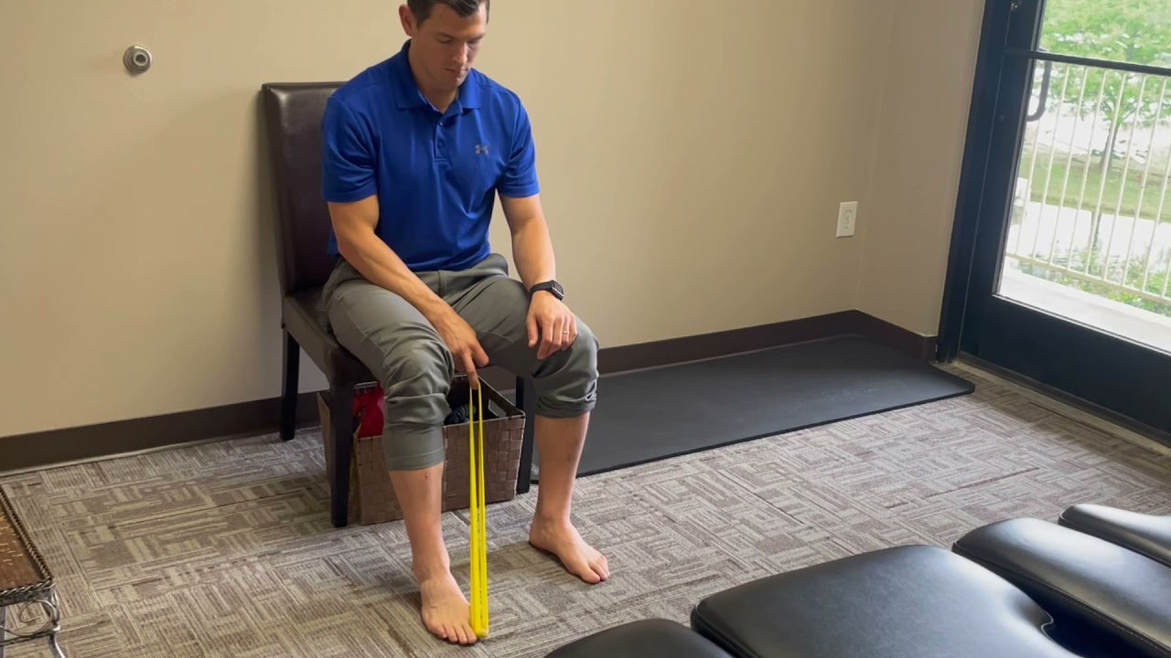 Banded Big Toe Flexion - YouTube
